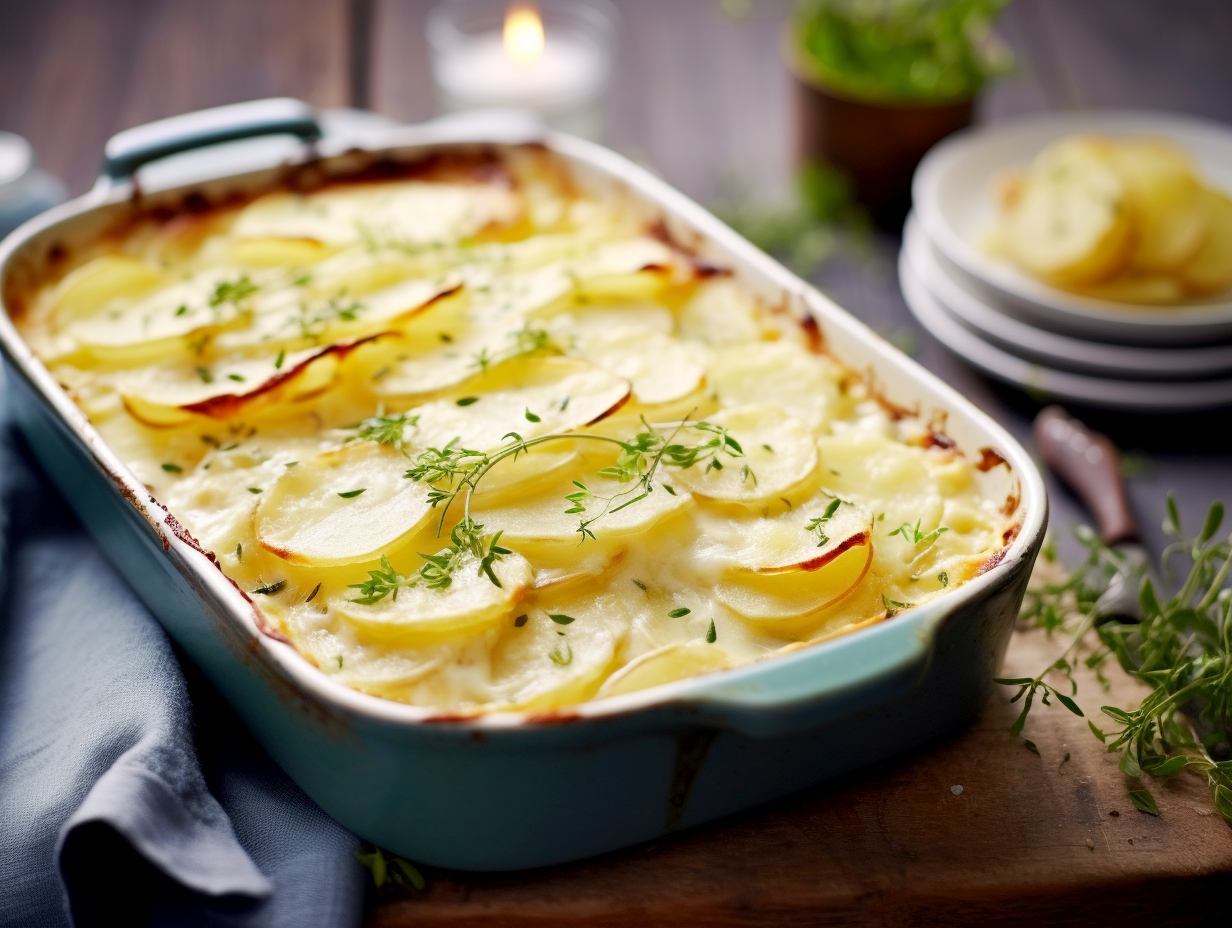 Wunderschãƒâne Kartoffel Apfel Gratin Ebenbild